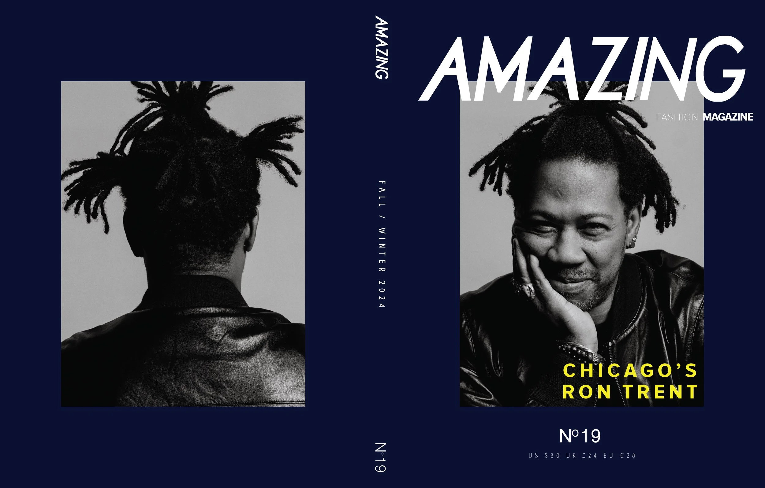 DJ RON TRENT — THE AMAZING FASHION MAGAZINE
