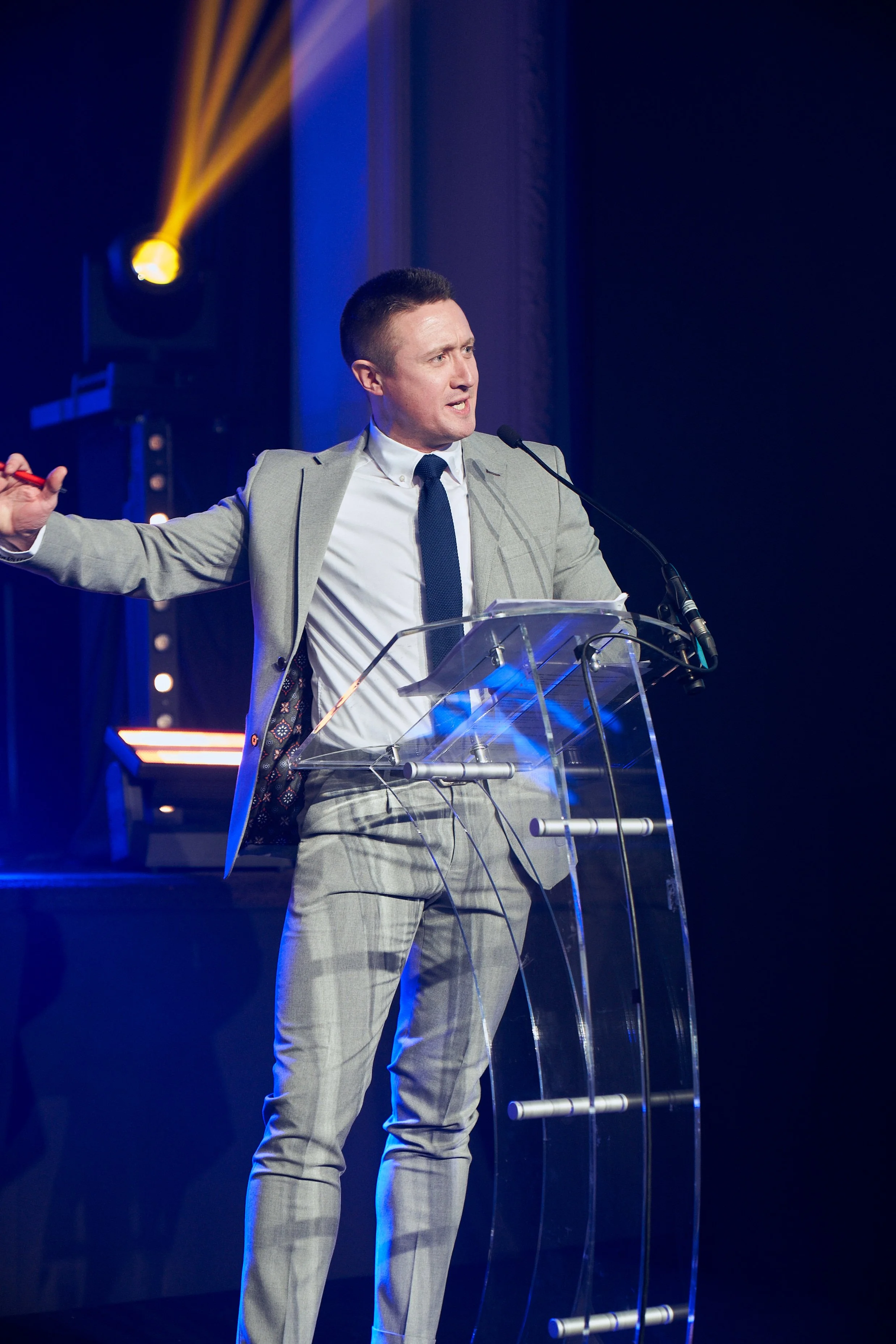 Live Compere, Matthew Walker presents international conference at ...