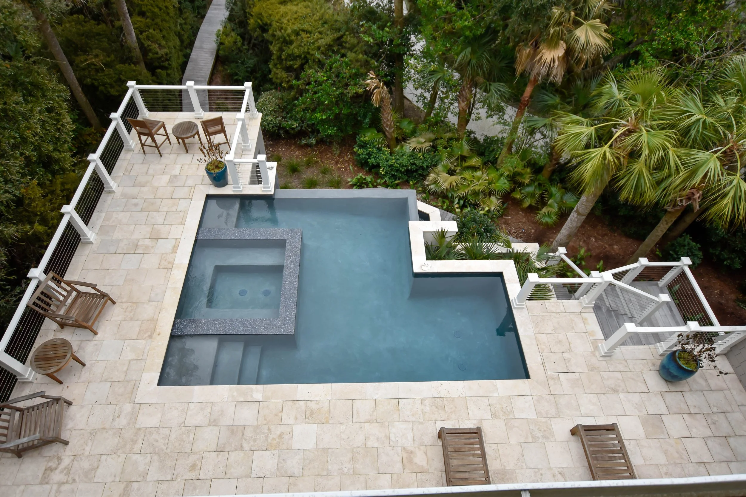 New Pool Construction — Meadows Pool and Spa, Johns Island, SC