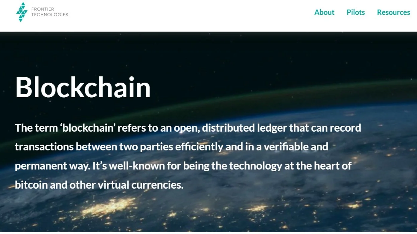 Web3 — Frontier Tech Hub