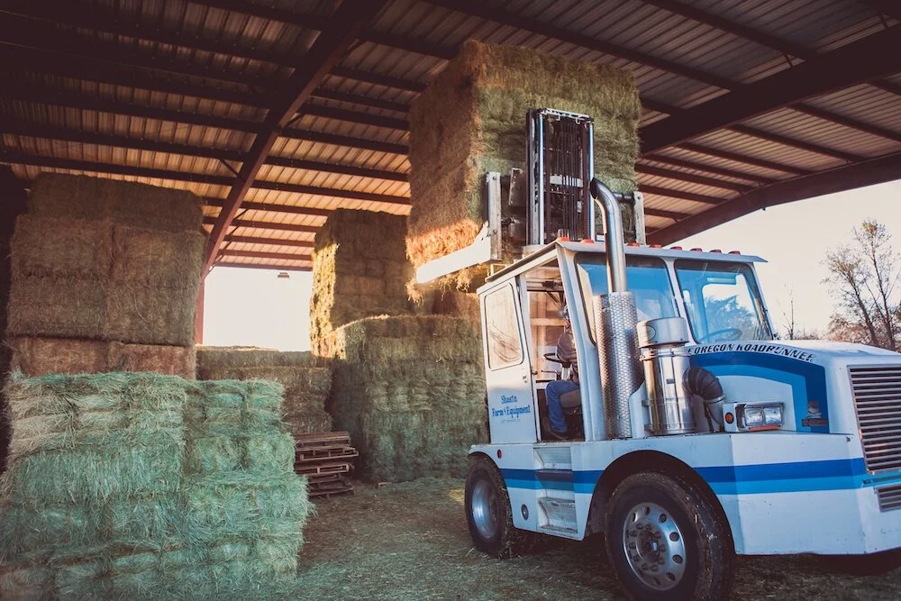 Hay for Sale – Alfalfa, Wheat, Grain, Grass, Stock Hay - Shasta Farm ...
