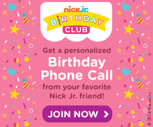 Nick Jr Birthday Club — Adam Kammin