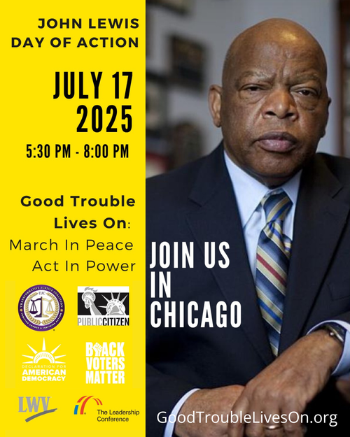 Make Good Trouble—Join the Chicago Rally — League of Women Voters Chicago