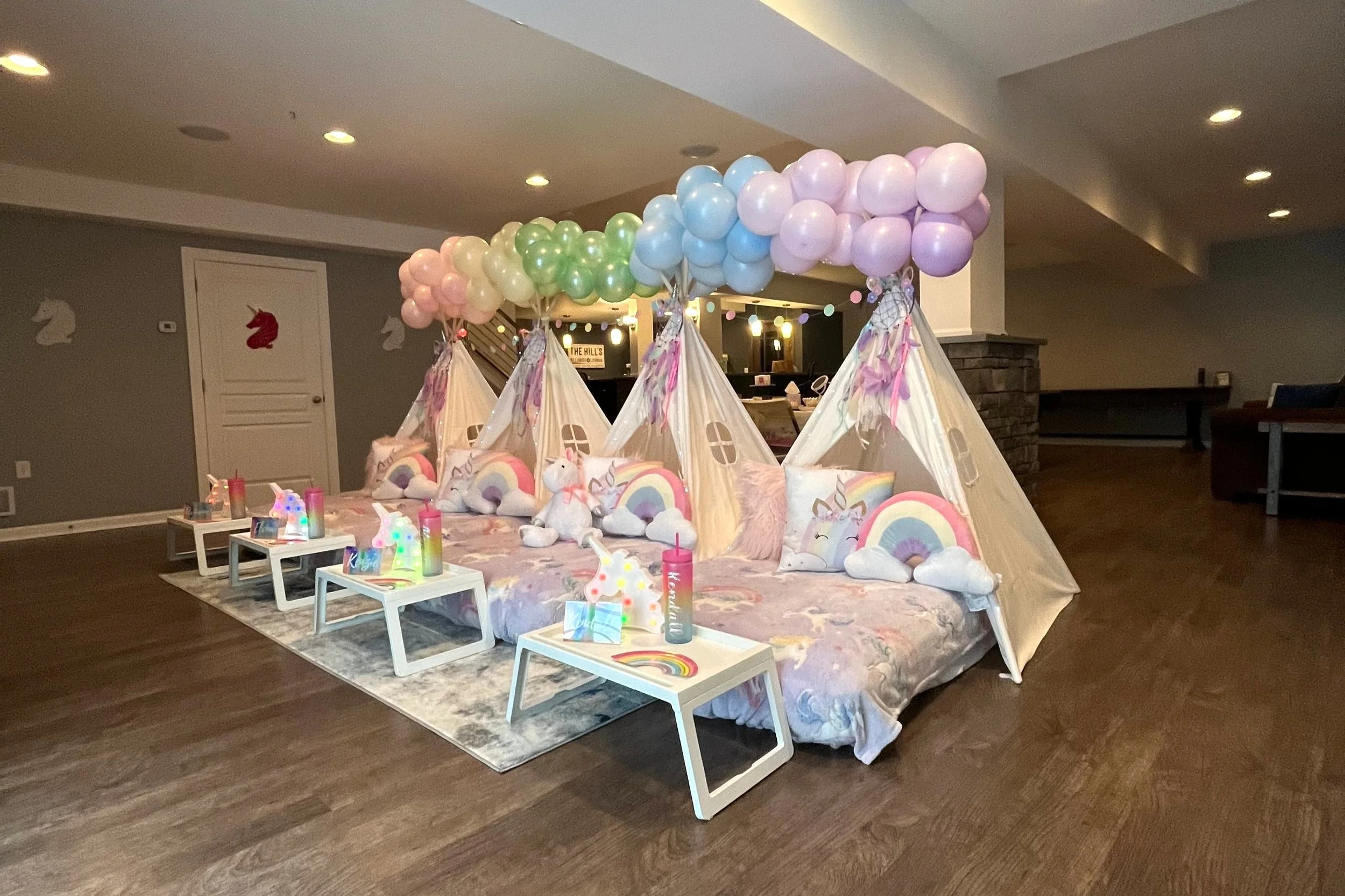 The Slumber Soirée - Chester County's Teepee Slumber Party Rentals