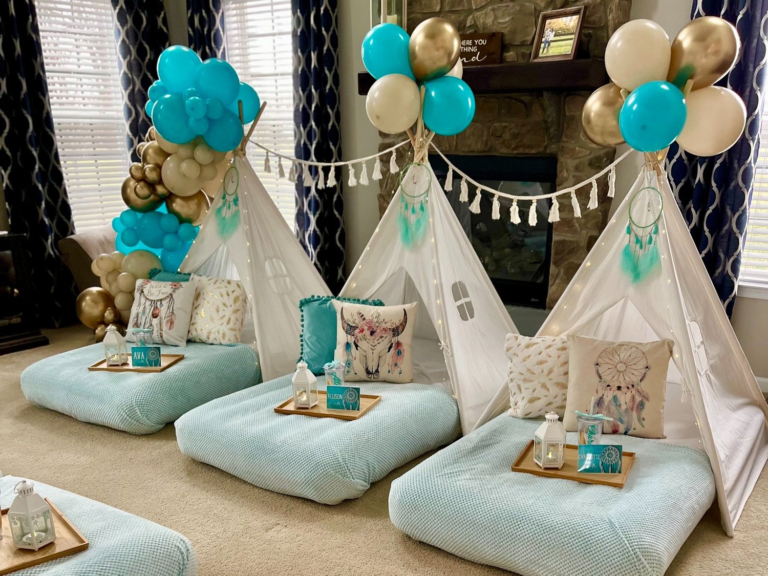 The Slumber Soirée - Chester County's Teepee Slumber Party Rentals
