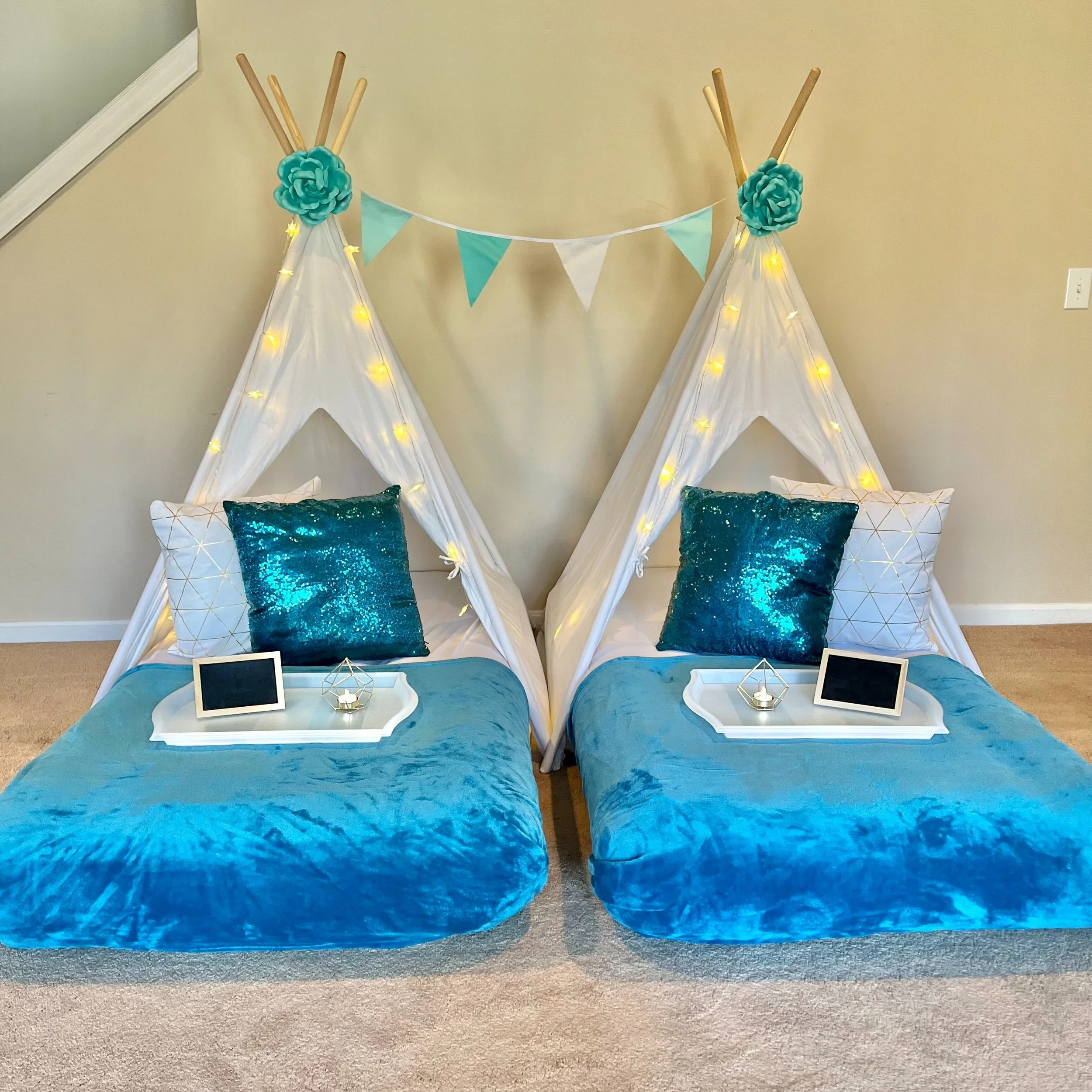 The Slumber Soirée - Chester County's Teepee Slumber Party Rentals