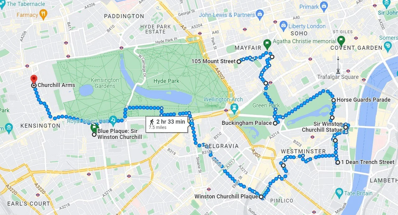 See where Winston Churchill lived, worked, and died - self-guided ...