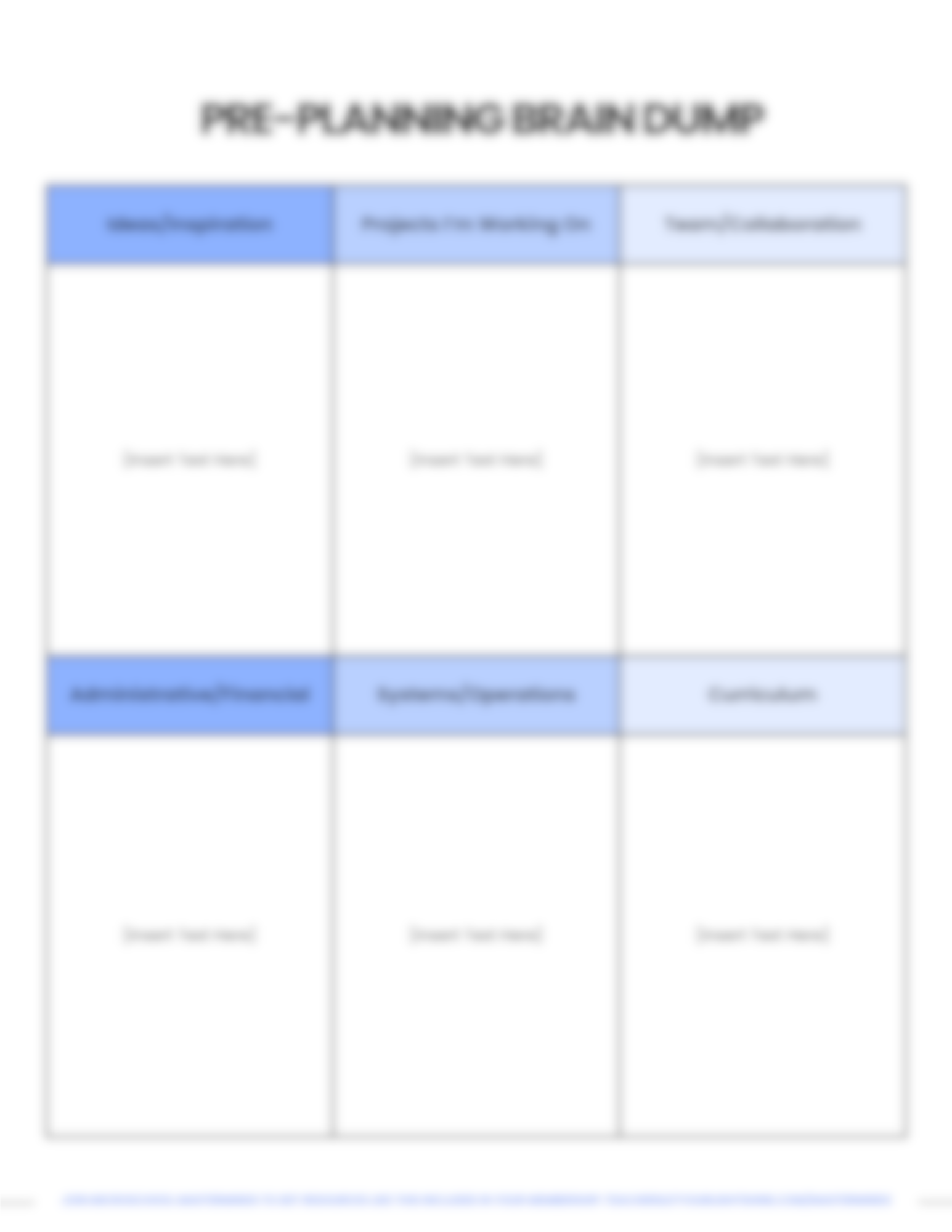 How To Create The Perfect Planning Day — ReDream Education