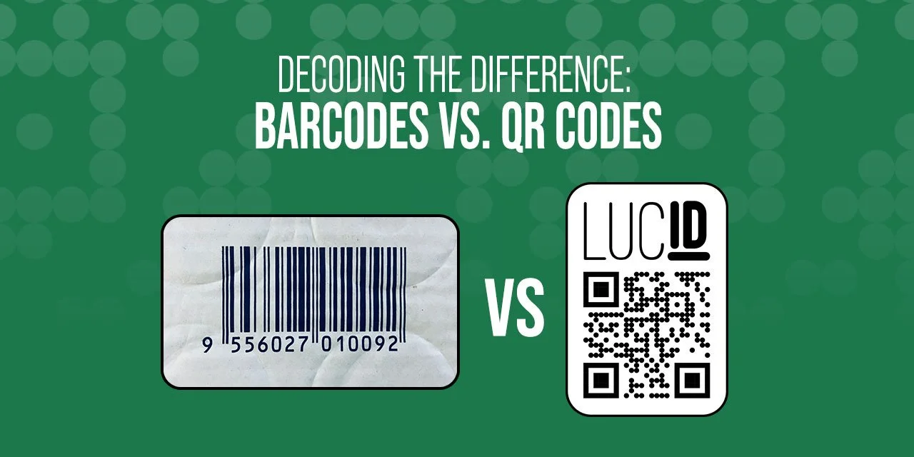 Decoding the Difference: Barcodes vs. QR Codes — Lucid Green