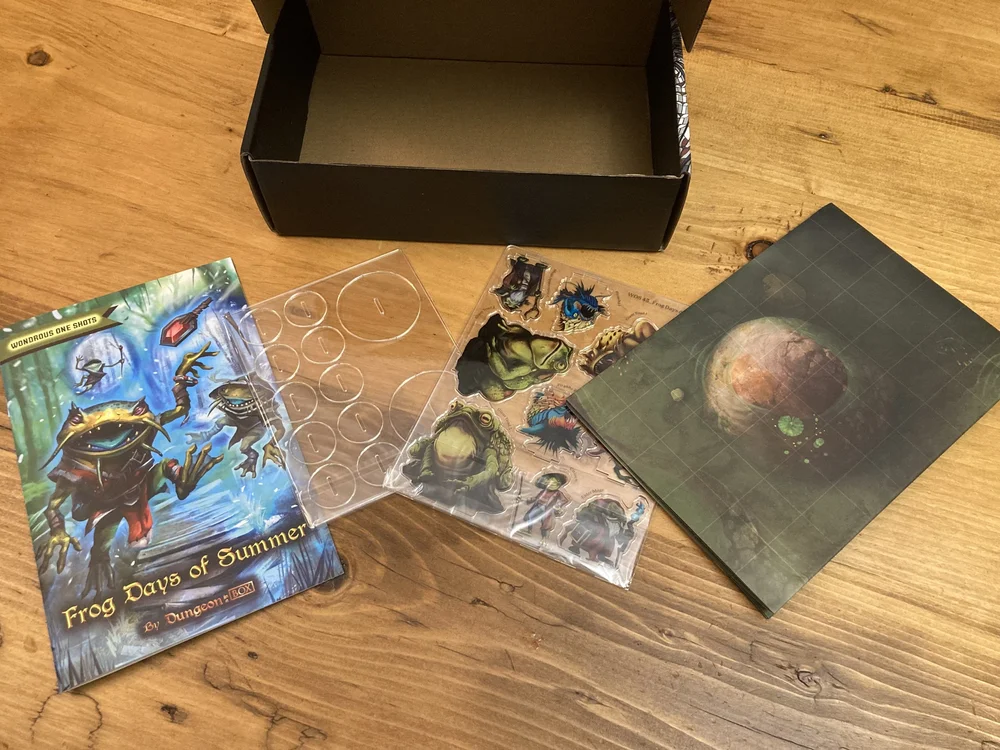 Wondrous One-Shot: The Frog Days of Summer Review — DnD Tinker Inn