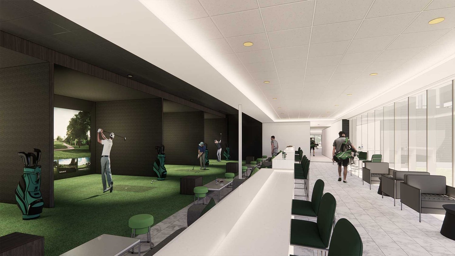 EMU Breaks Ground on the GameAbove Golf Performance Center — MI Golf ...