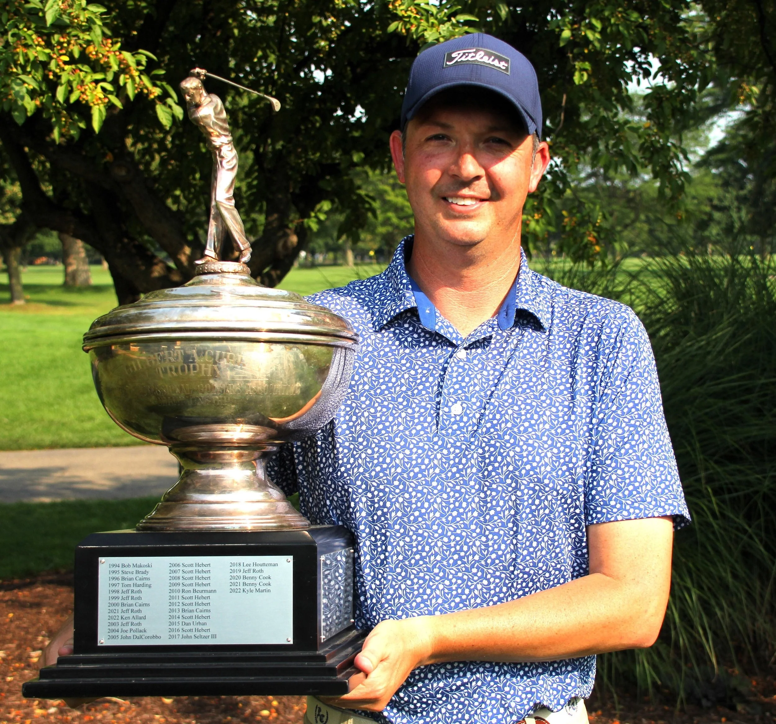 Lochmoor Club's Kyle Martin Wins Michigan PGA, Again — MI Golf Journal
