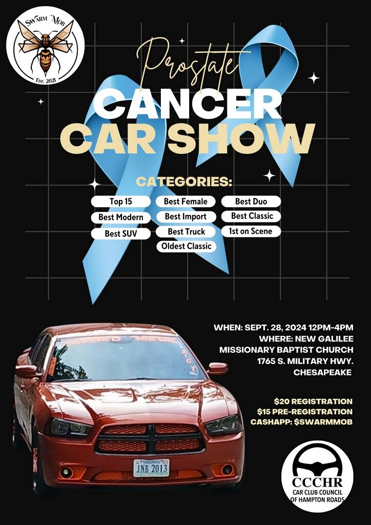 Swarm Mob Car and Motorcycle Club Prostate Cancer Awareness Car Show ...