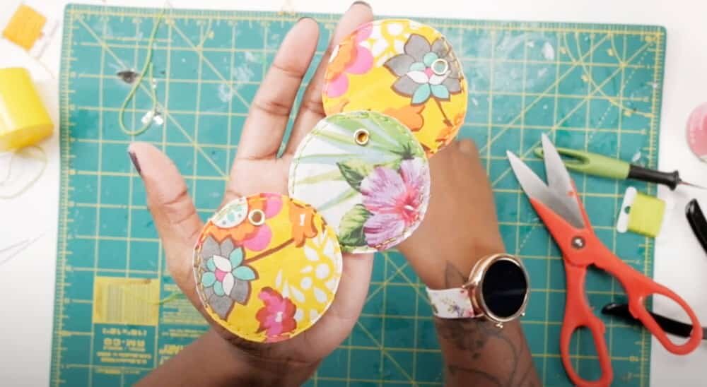 How To Make Easy Fabric Earring | Video Tutorial