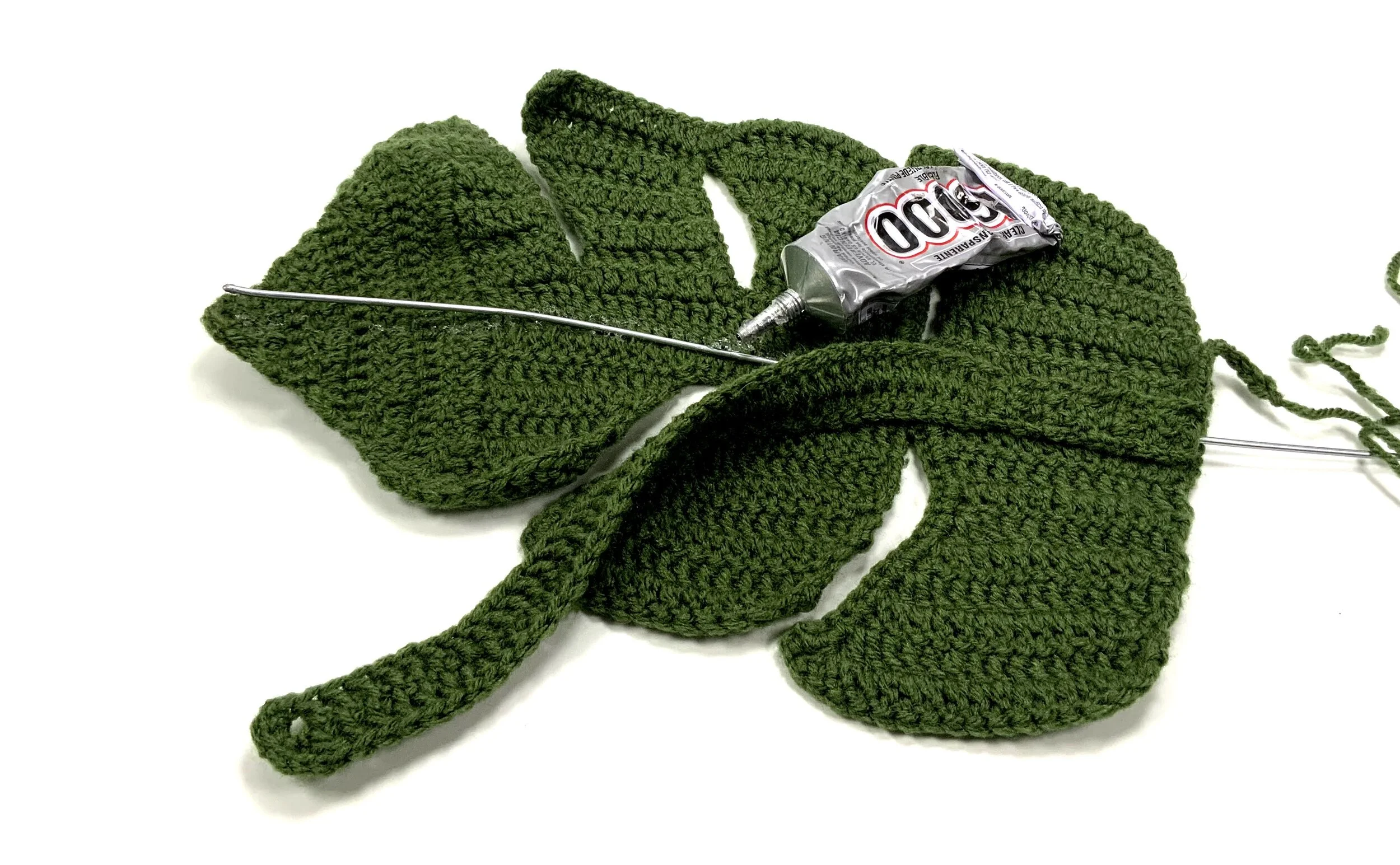 Crochet Monstera Leaf | Free Pattern