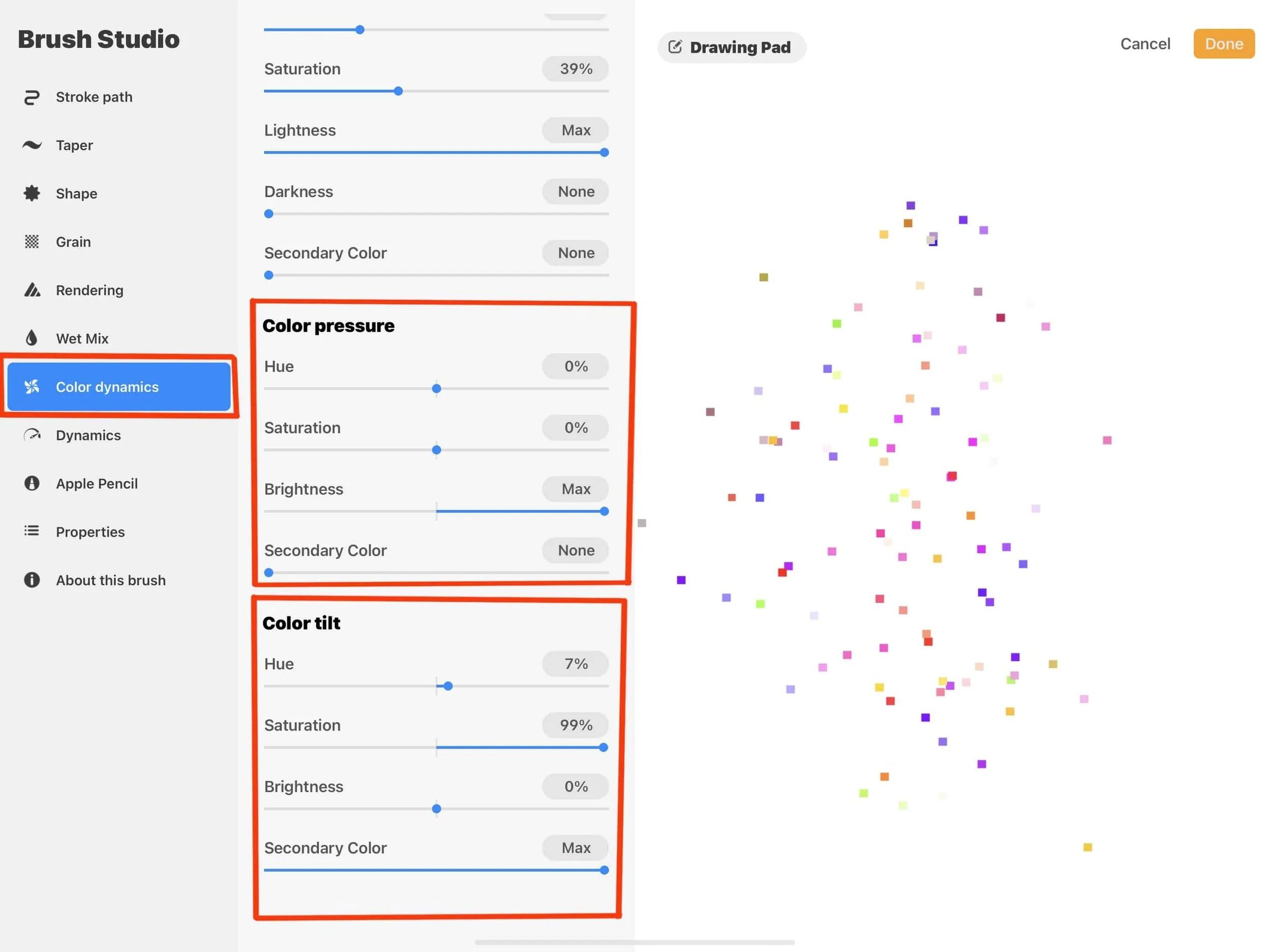 Easy Confetti Brush Tutorial for Procreate