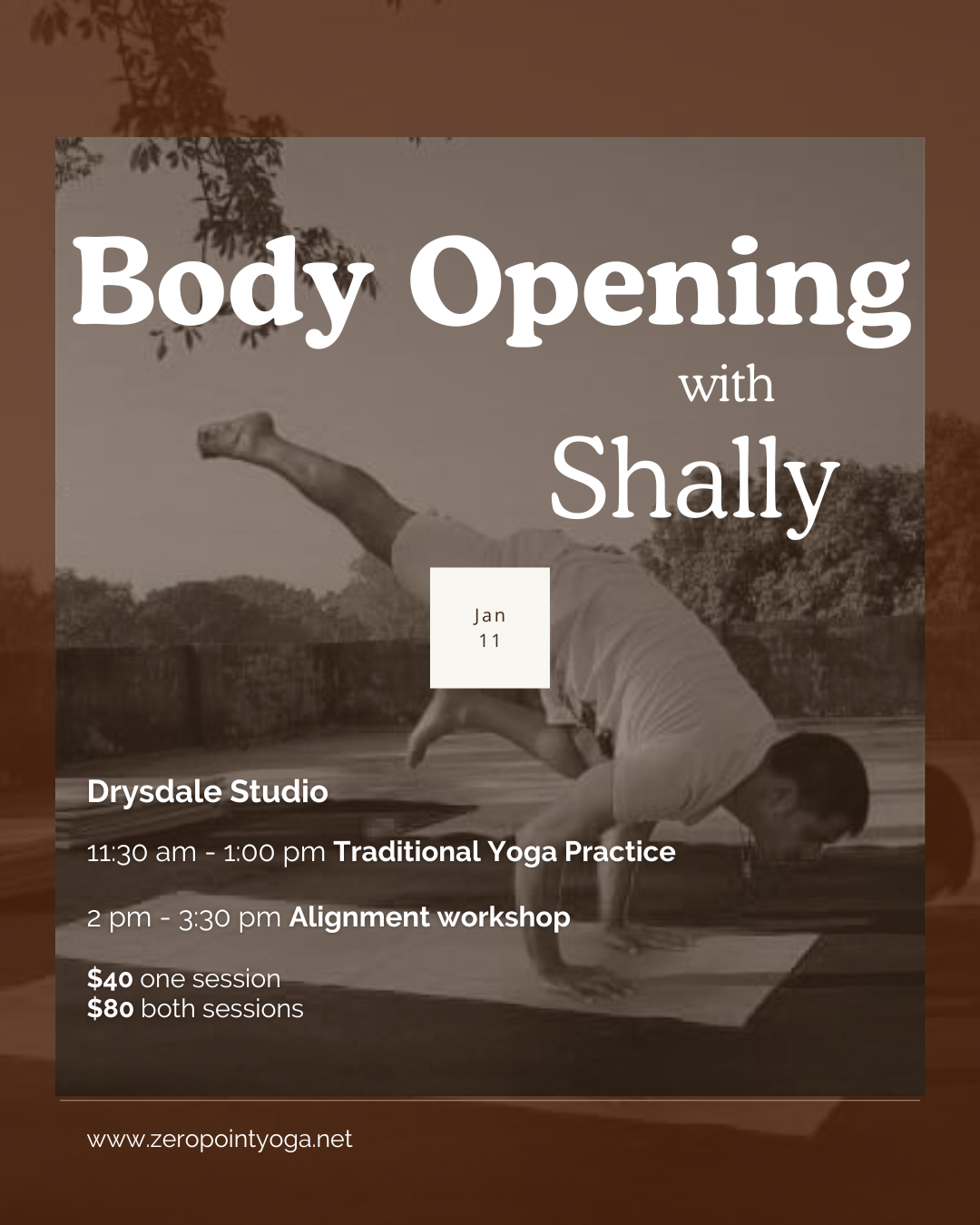 Yoga Workshop & Events | Zero Point Yoga