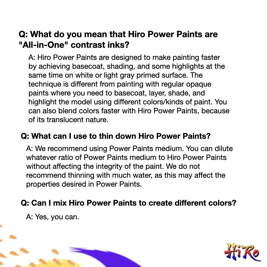 Power Paints — Hiro Paints