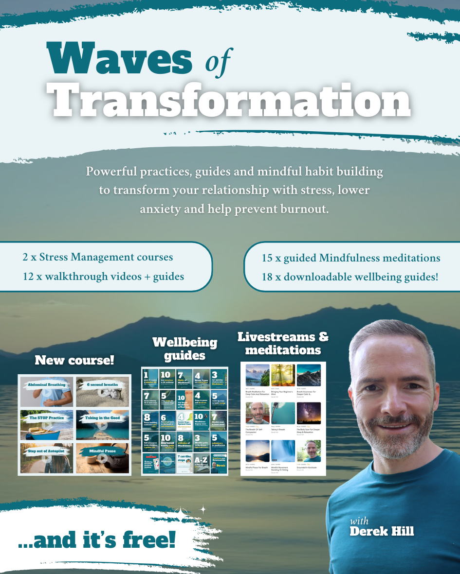 Learn to reduce stress, anxiety & avoid burnout | Waking Waves