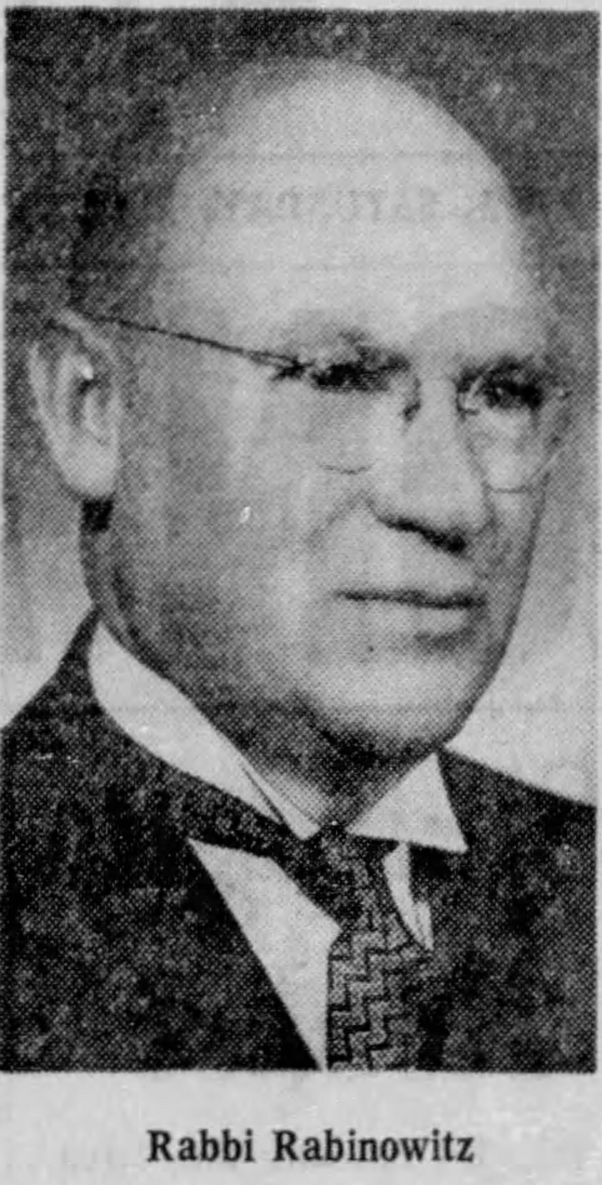 Rabbi Hyman Rabinowitz — Sioux City Public Museum