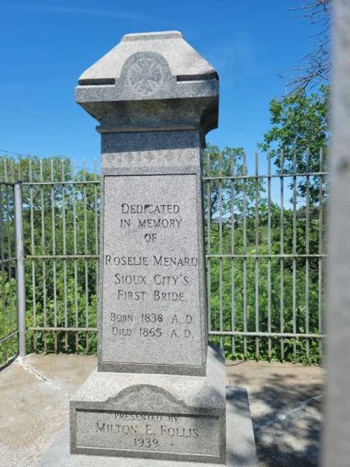 First Bride's Grave — Sioux City Public Museum
