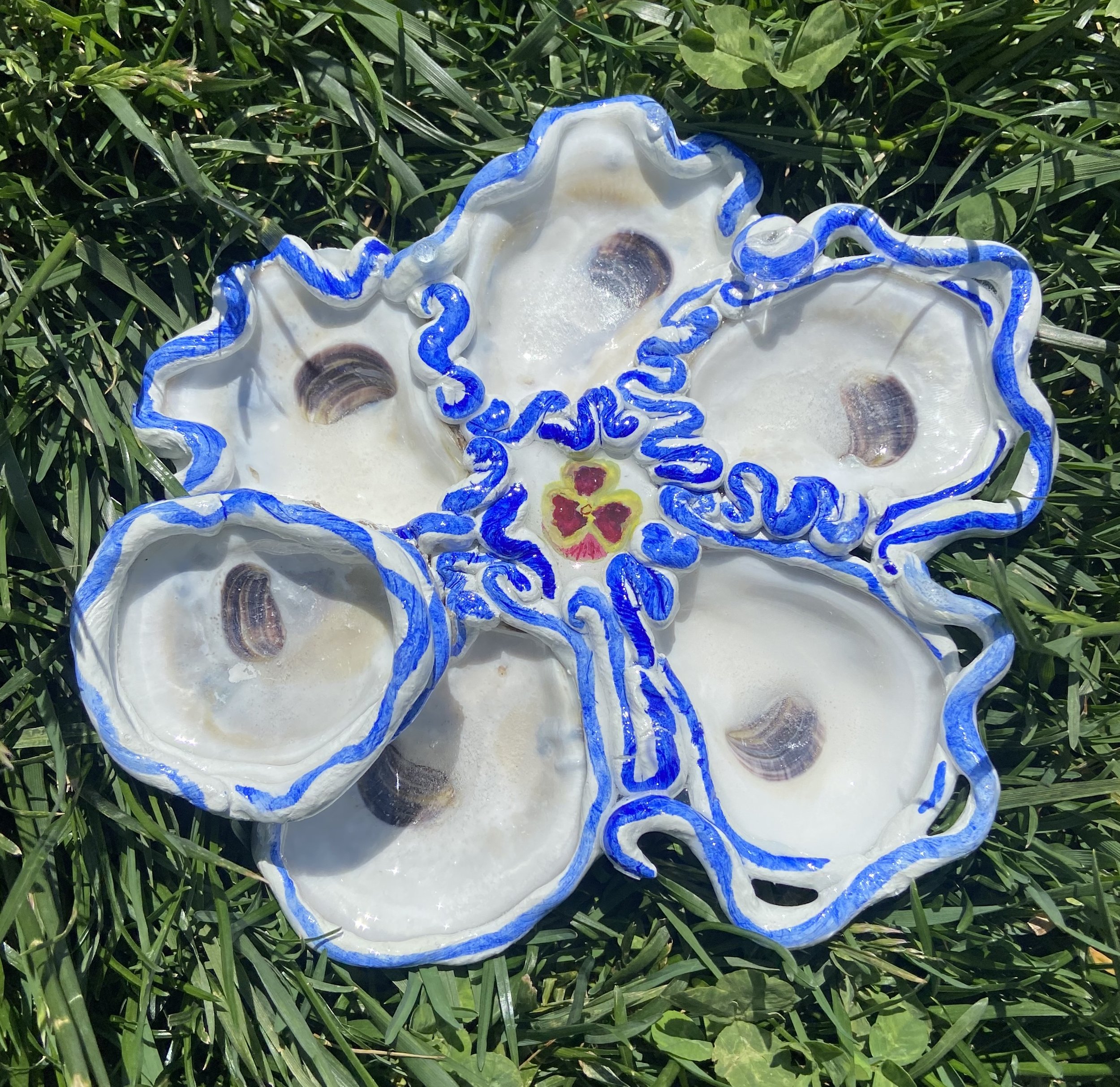 Mosaic Plate Drop — Chell Fish