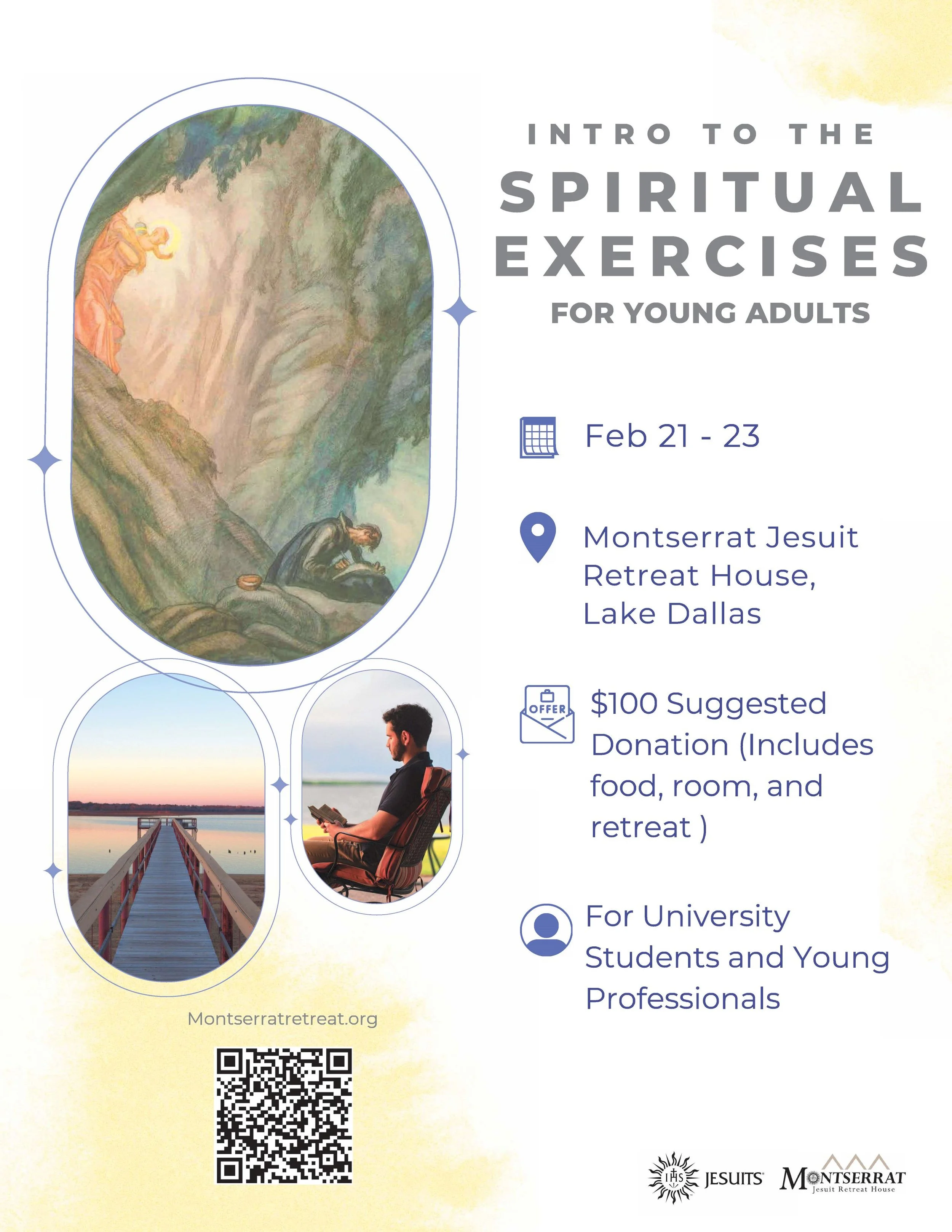 [2025] #91 - Spring Young Adult Retreat — Montserrat Jesuit Retreat House