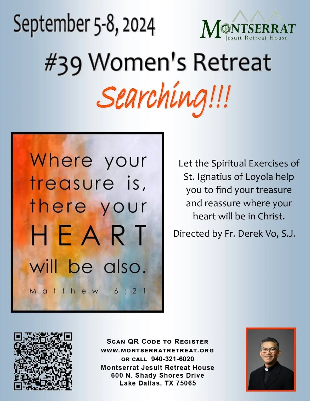 [2024] #39 Women's Retreat — Montserrat Jesuit Retreat House