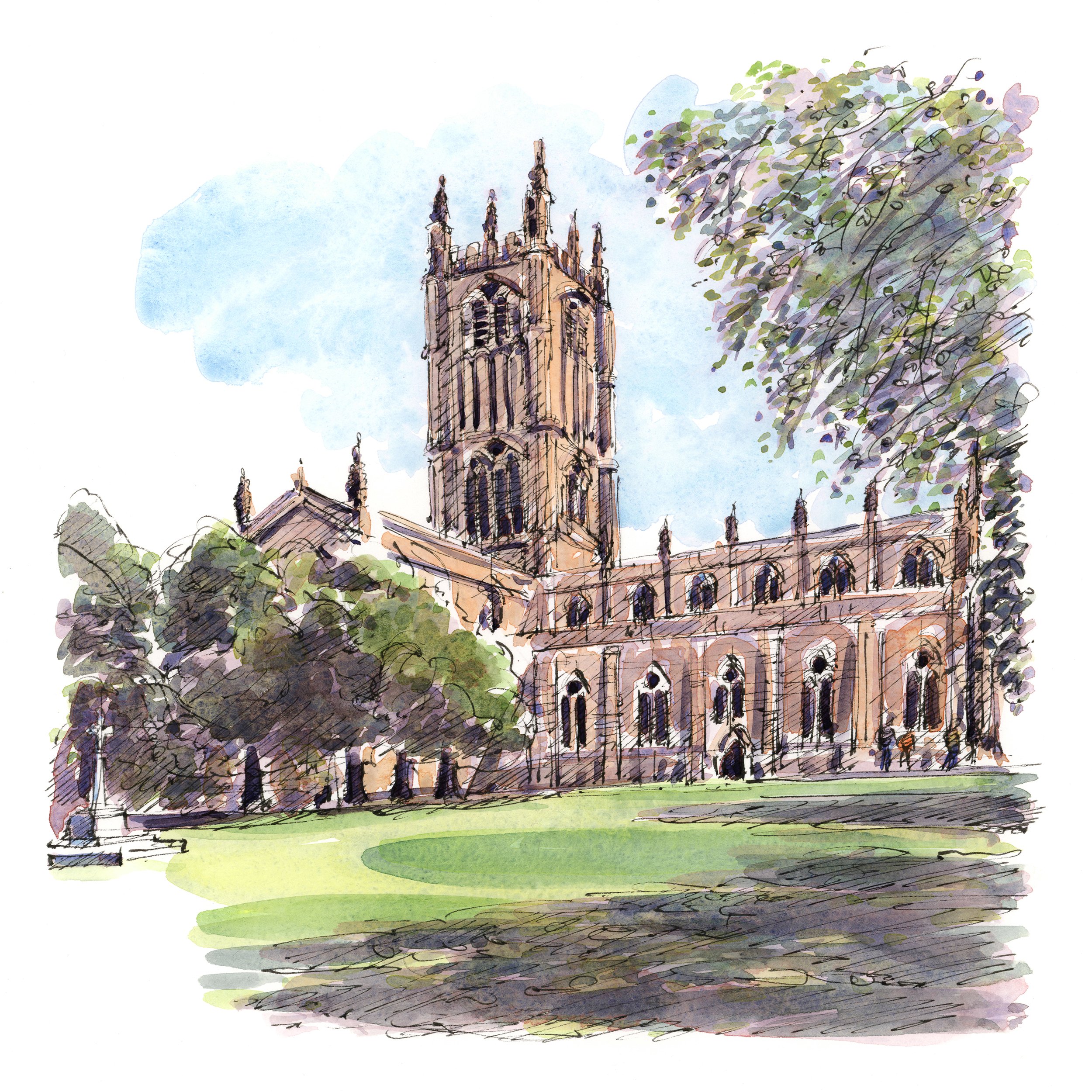 Ludlow — Richard Briggs Illustration