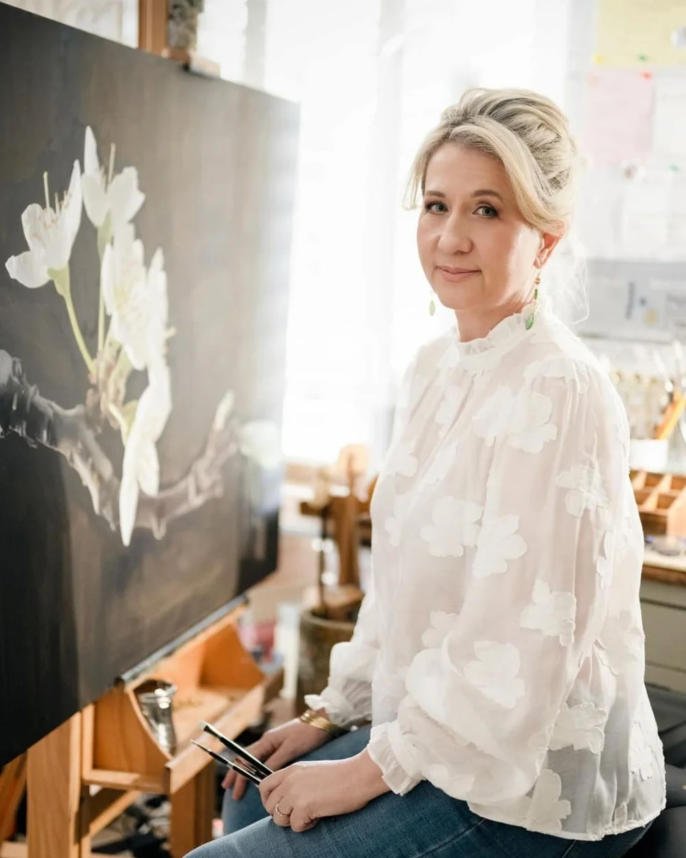 rebranding fine artist, trish mitchell | The Brand Stylist