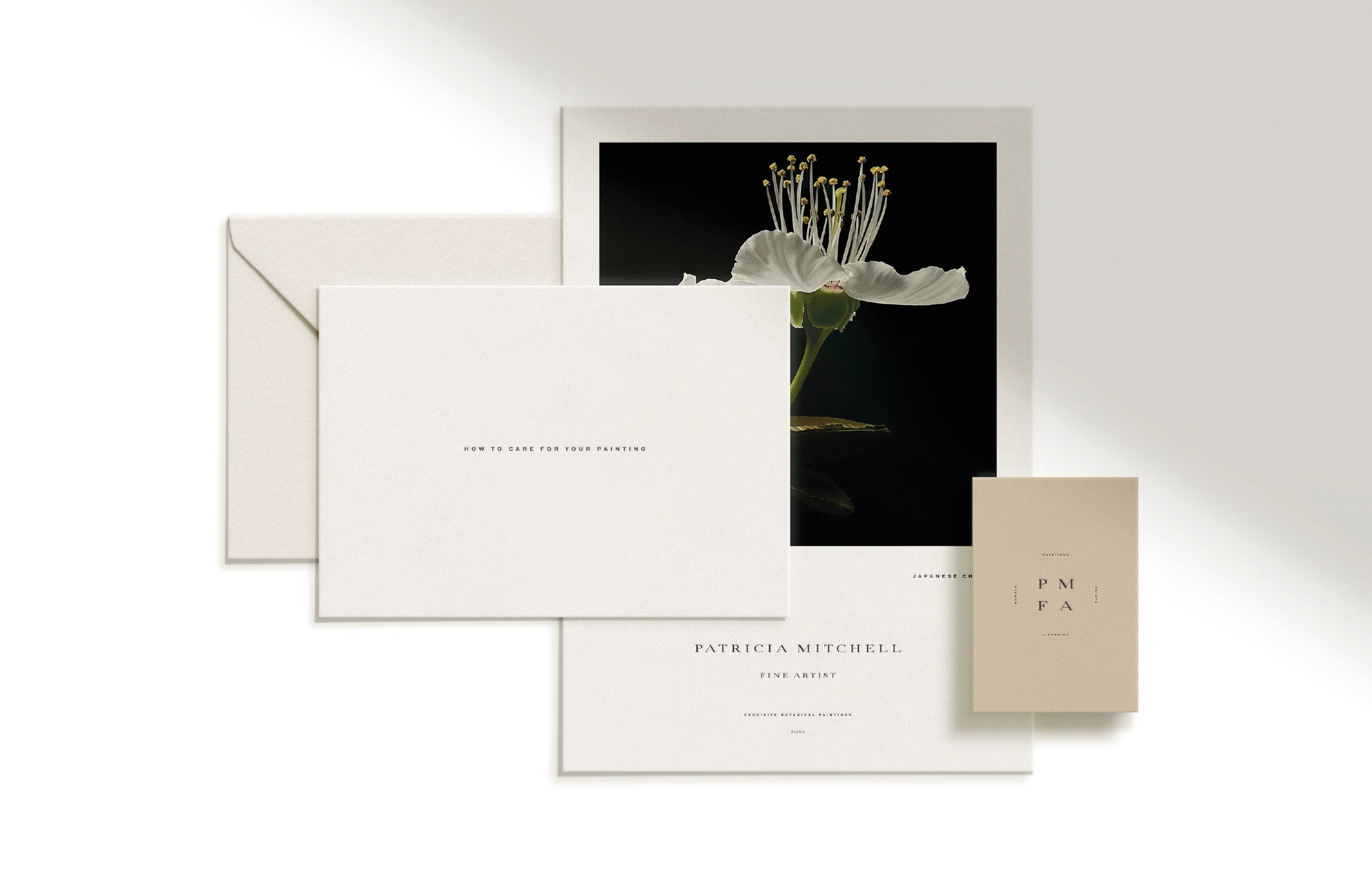 rebranding fine artist, trish mitchell | The Brand Stylist