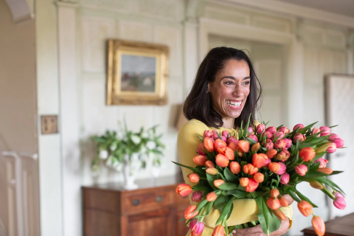 a delightful brand photography shoot for a British flower grower | The ...