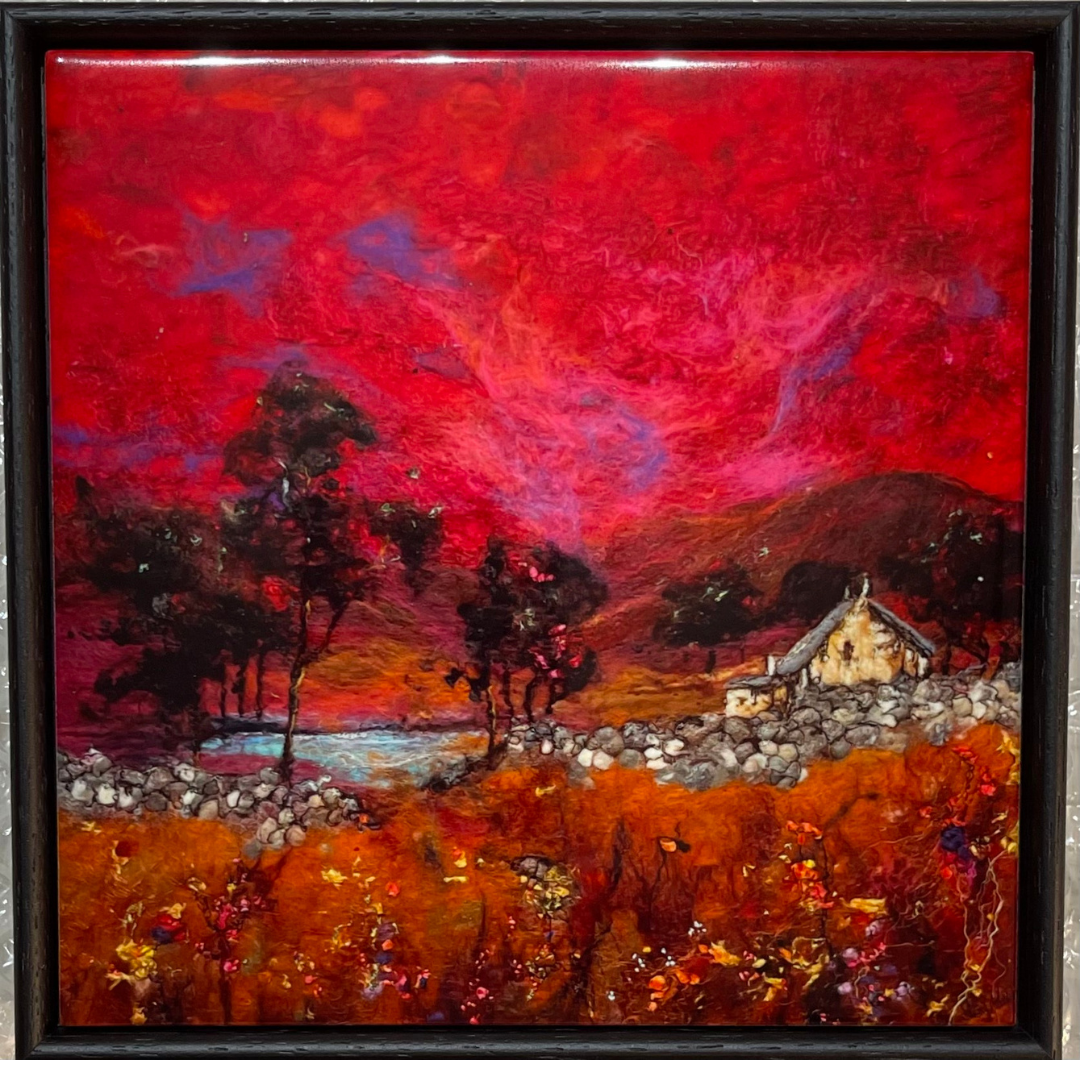 Cove Harbour - Framed Ceramic Print — Moy Mackay