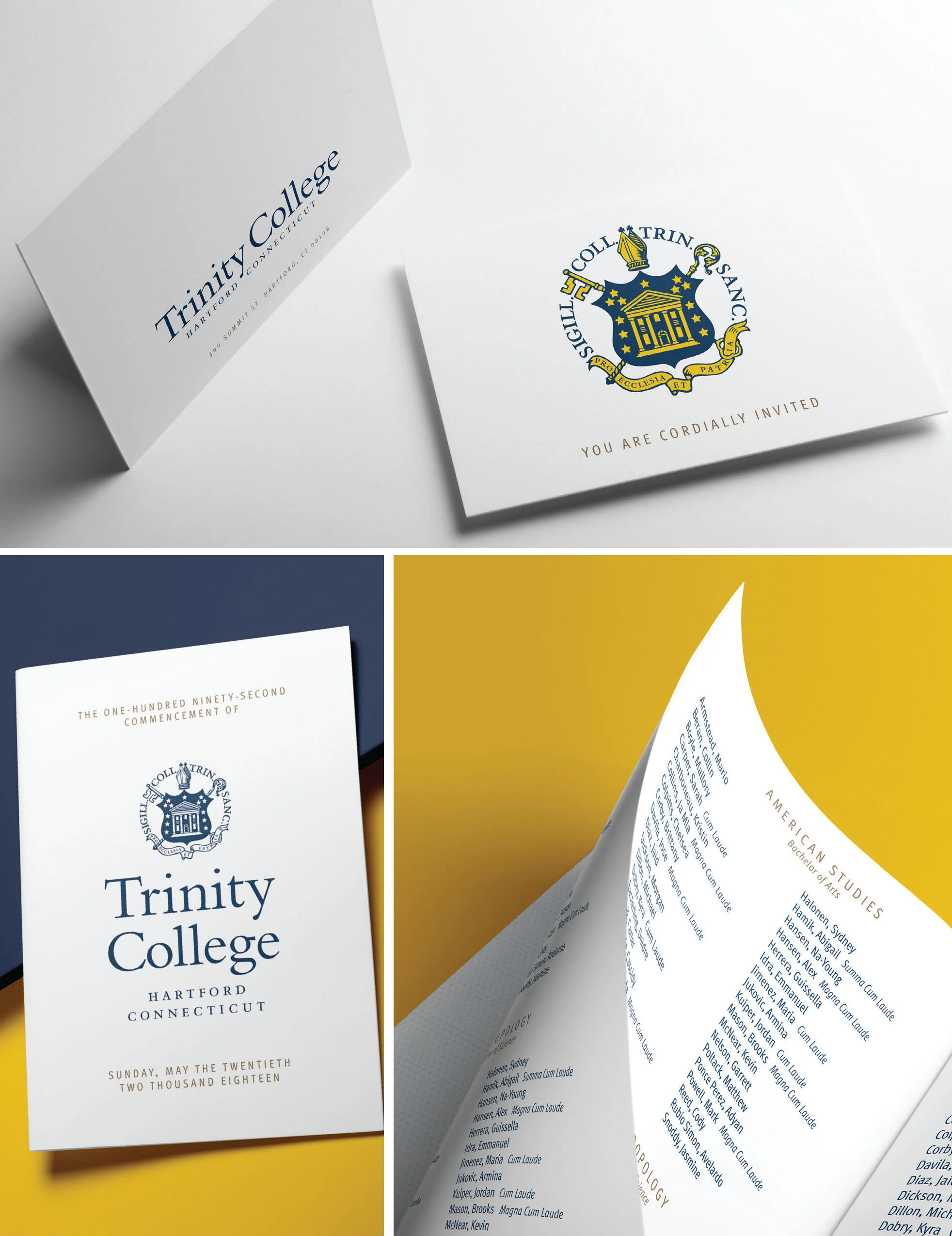 Trinity College Brand Guidelines — Frances Yllana Art + Copy