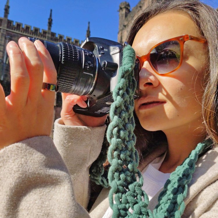 Macrame Camera Wrist Strap | Camera Accessory — That Knot Place