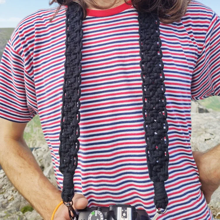Macrame Camera Wrist Strap | Camera Accessory — That Knot Place