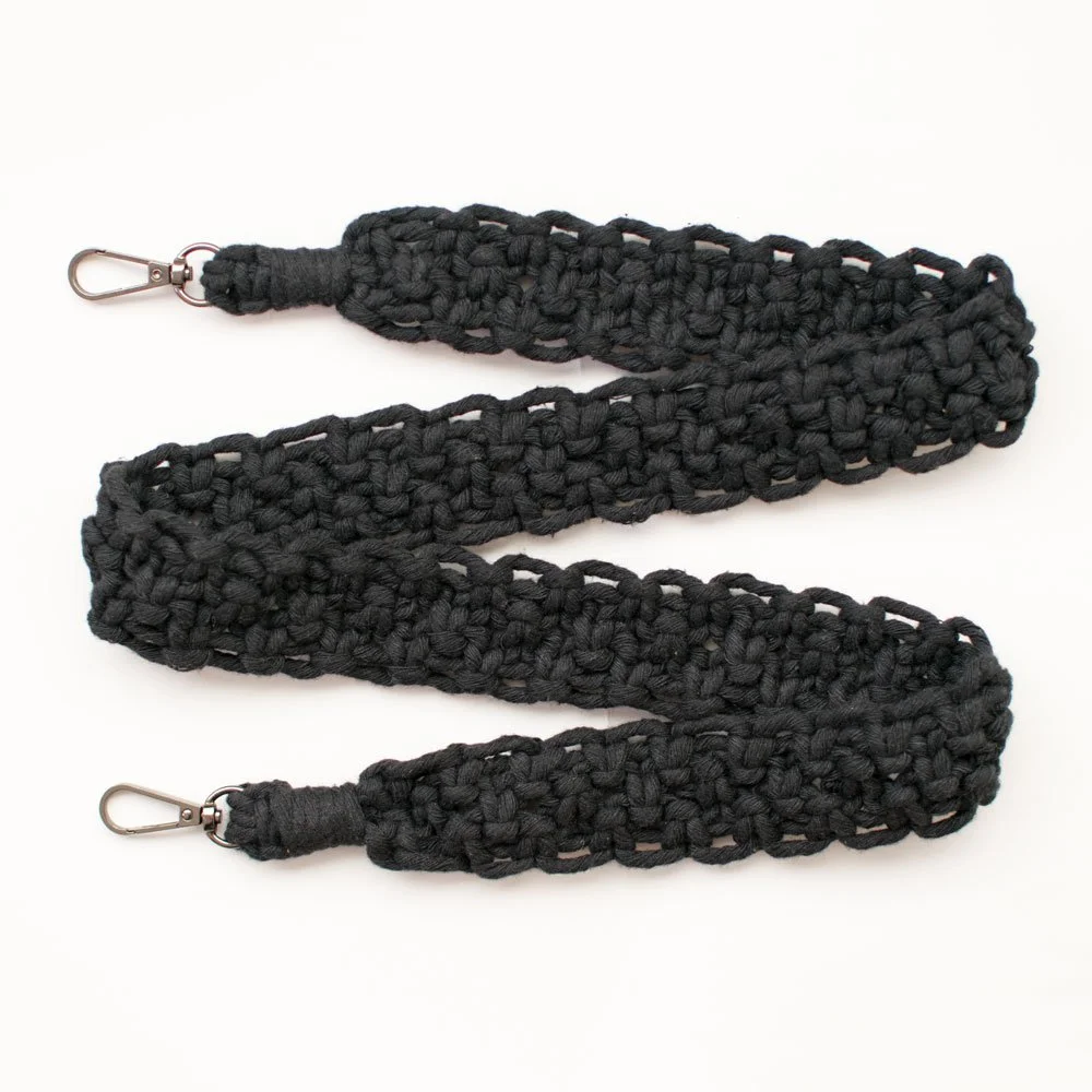 Green Macrame DSLR Camera Strap — That Knot Place