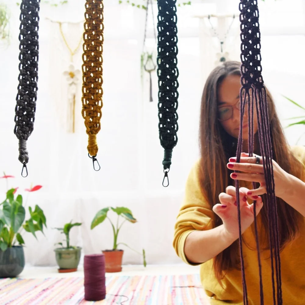 Macrame Camera Wrist Strap | Camera Accessory — That Knot Place