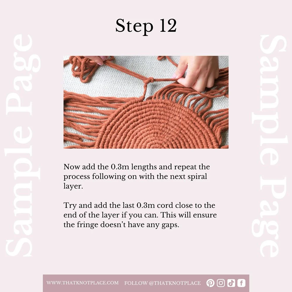 DIY Daisy Chain Macrame Plant Hanger Kit — That Knot Place