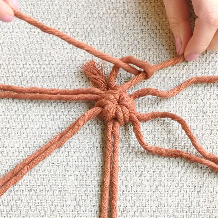 DIY Daisy Chain Macrame Plant Hanger Kit — That Knot Place