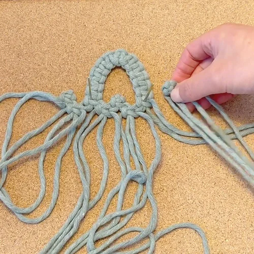 DIY Daisy Chain Macrame Plant Hanger Kit — That Knot Place
