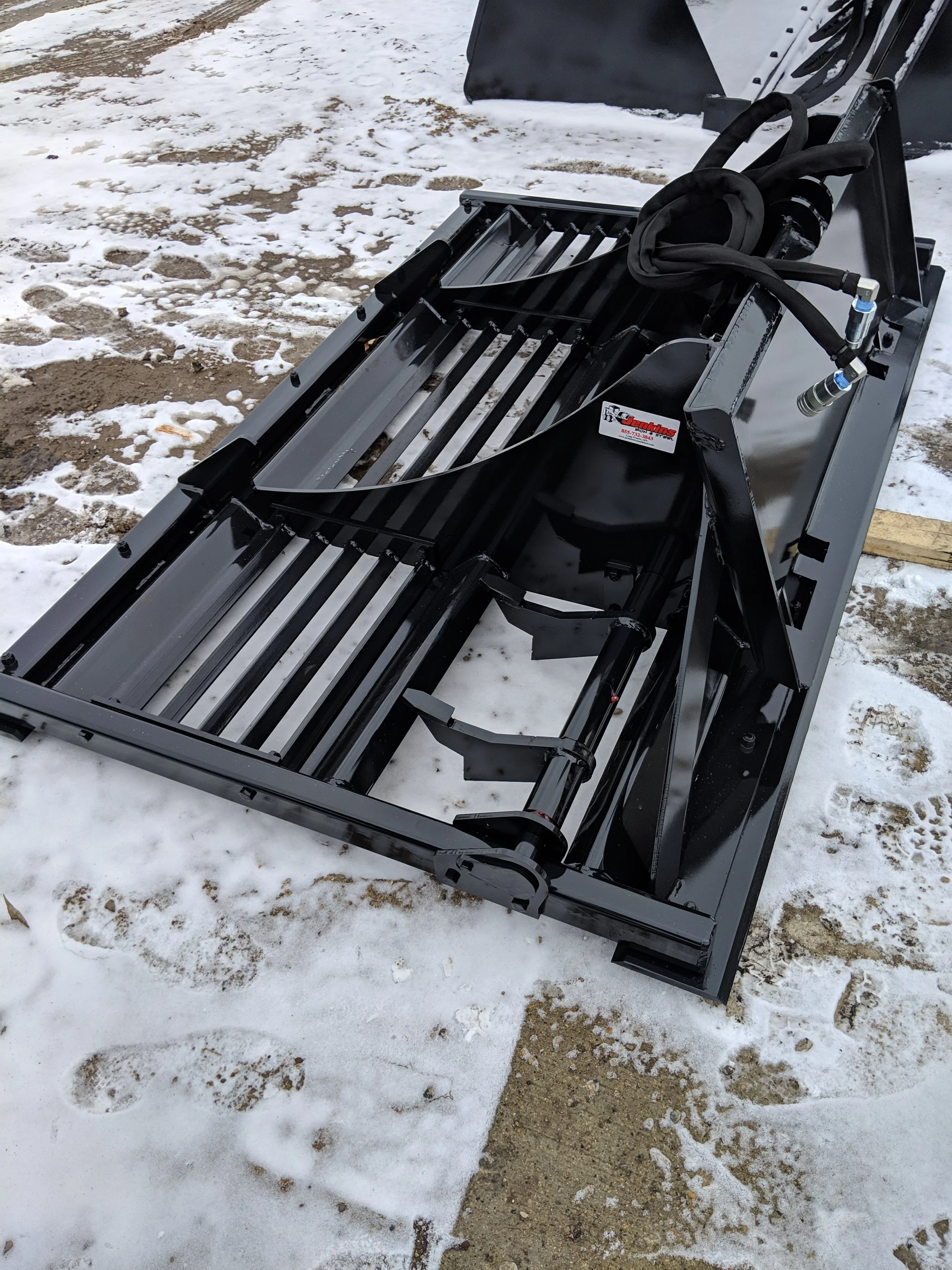 Jenkins Extendable Boom — NH Skid Steer Attachments