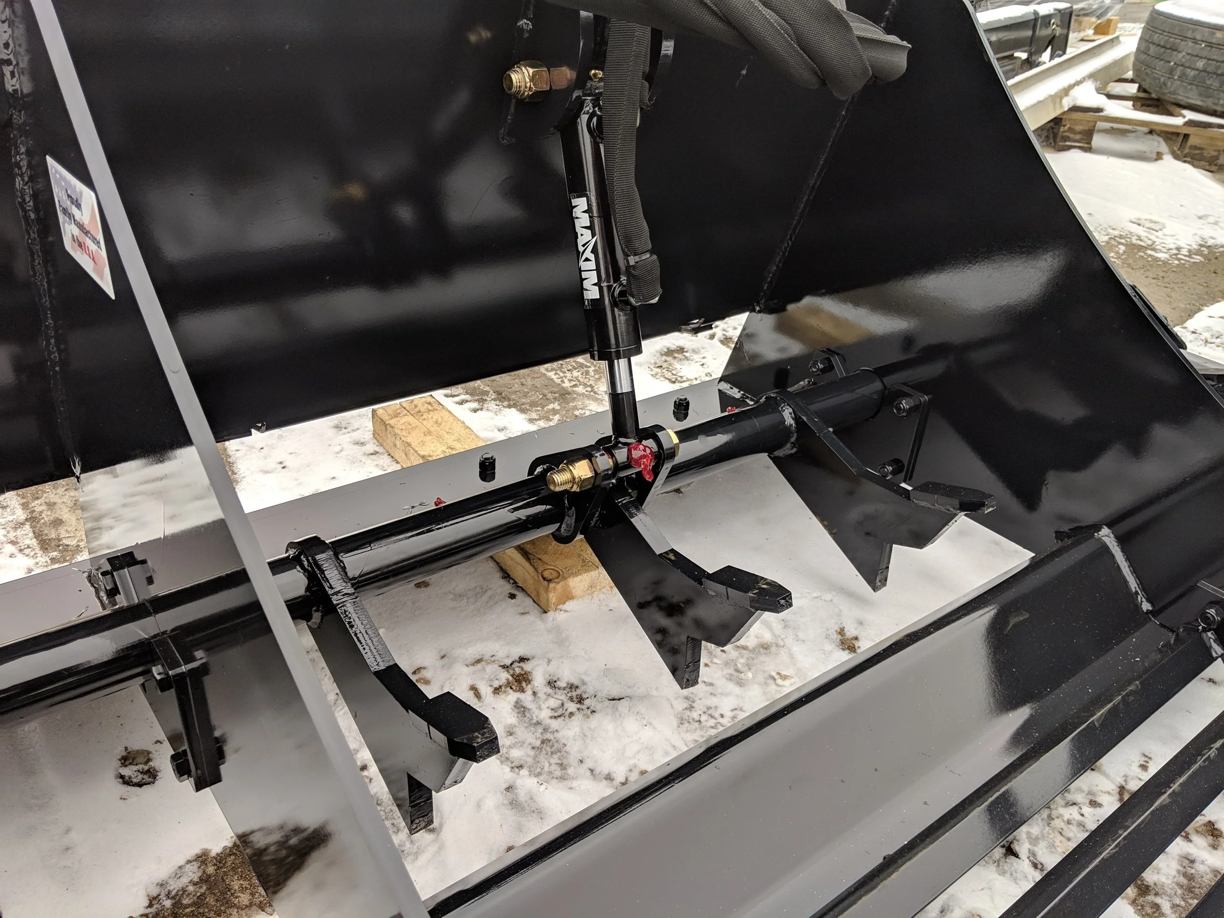 Jenkins Extendable Boom — NH Skid Steer Attachments