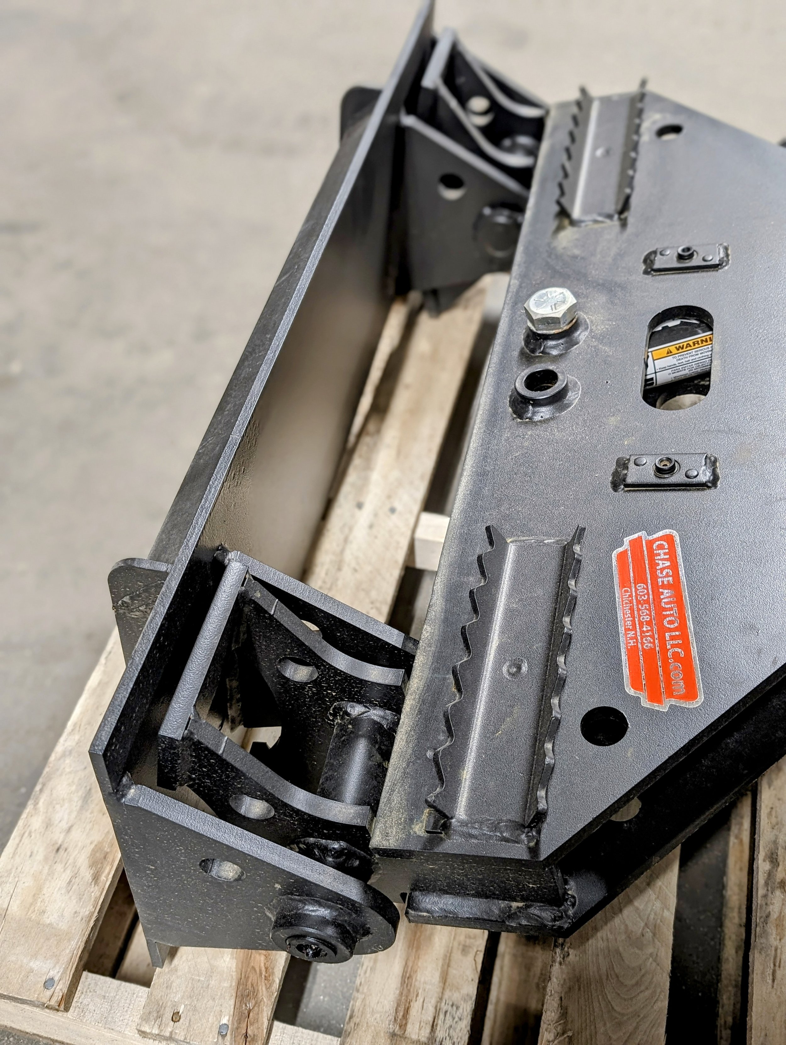 Jenkins Snow/Materials Buckets — NH Skid Steer Attachments