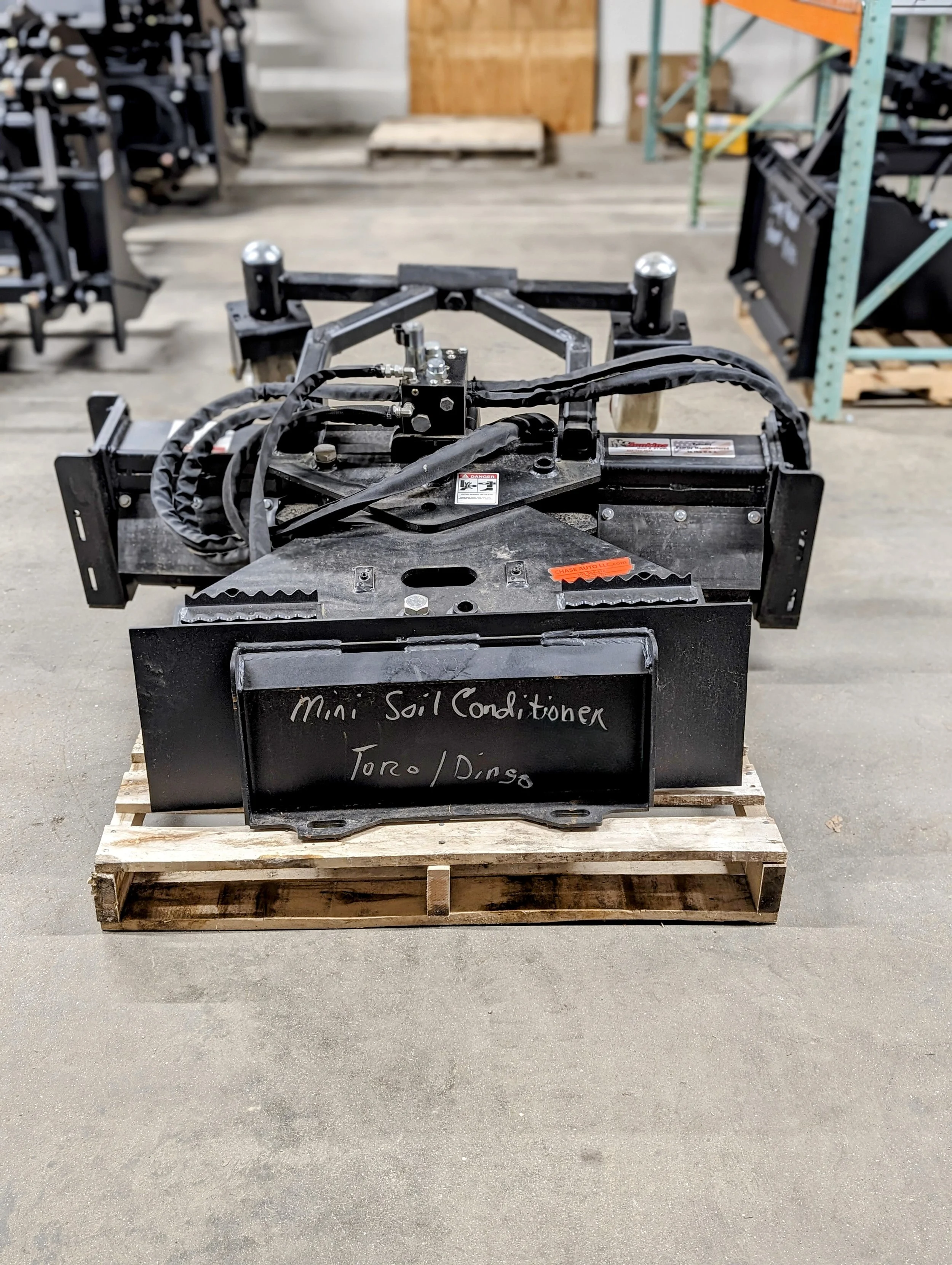 Jenkins Mini Soil Conditioner (4') — NH Skid Steer Attachments