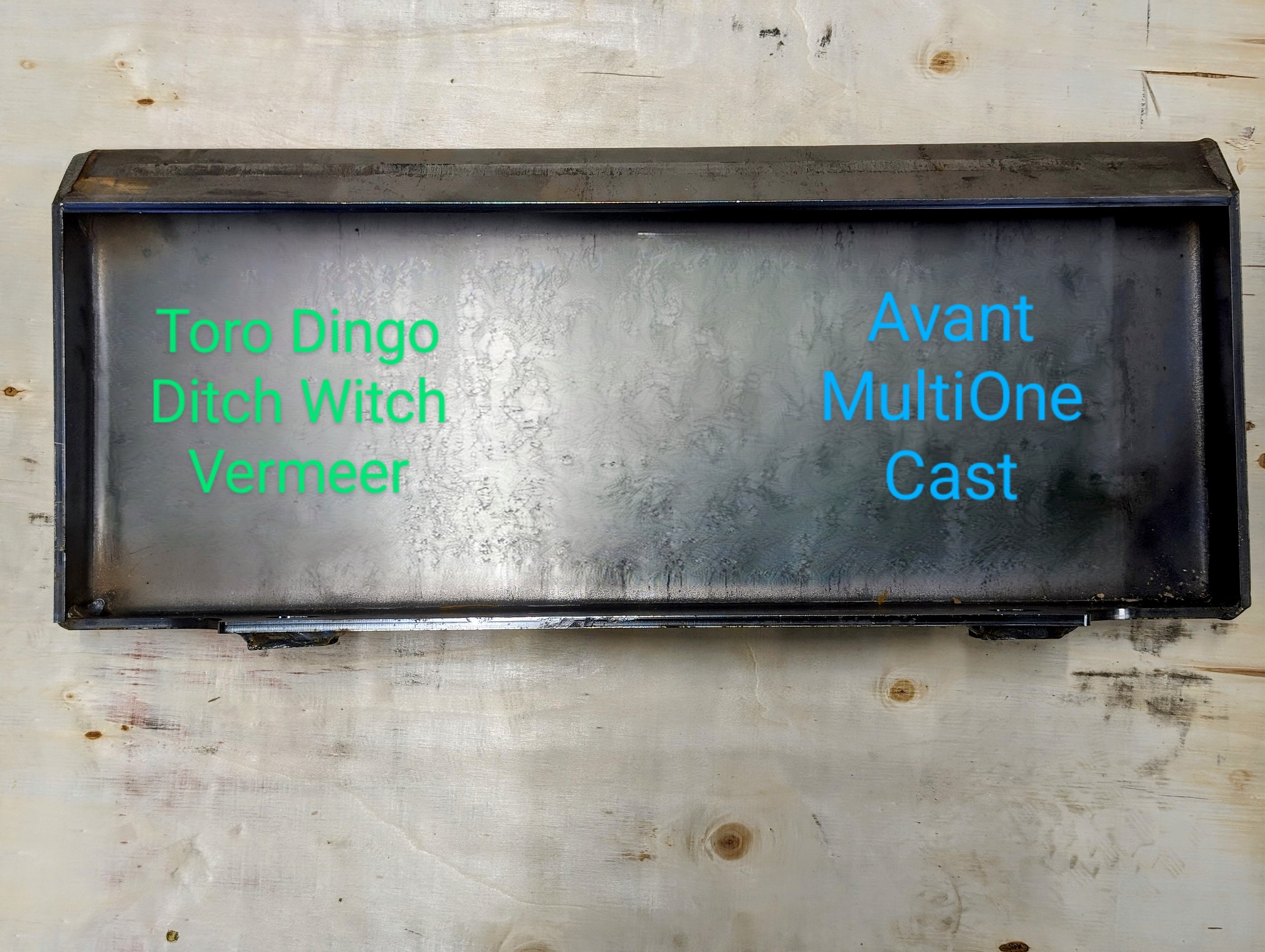 Mini Quick Attach Plate - Universal Toro Dingo / Ditch Witch / Vermeer ...