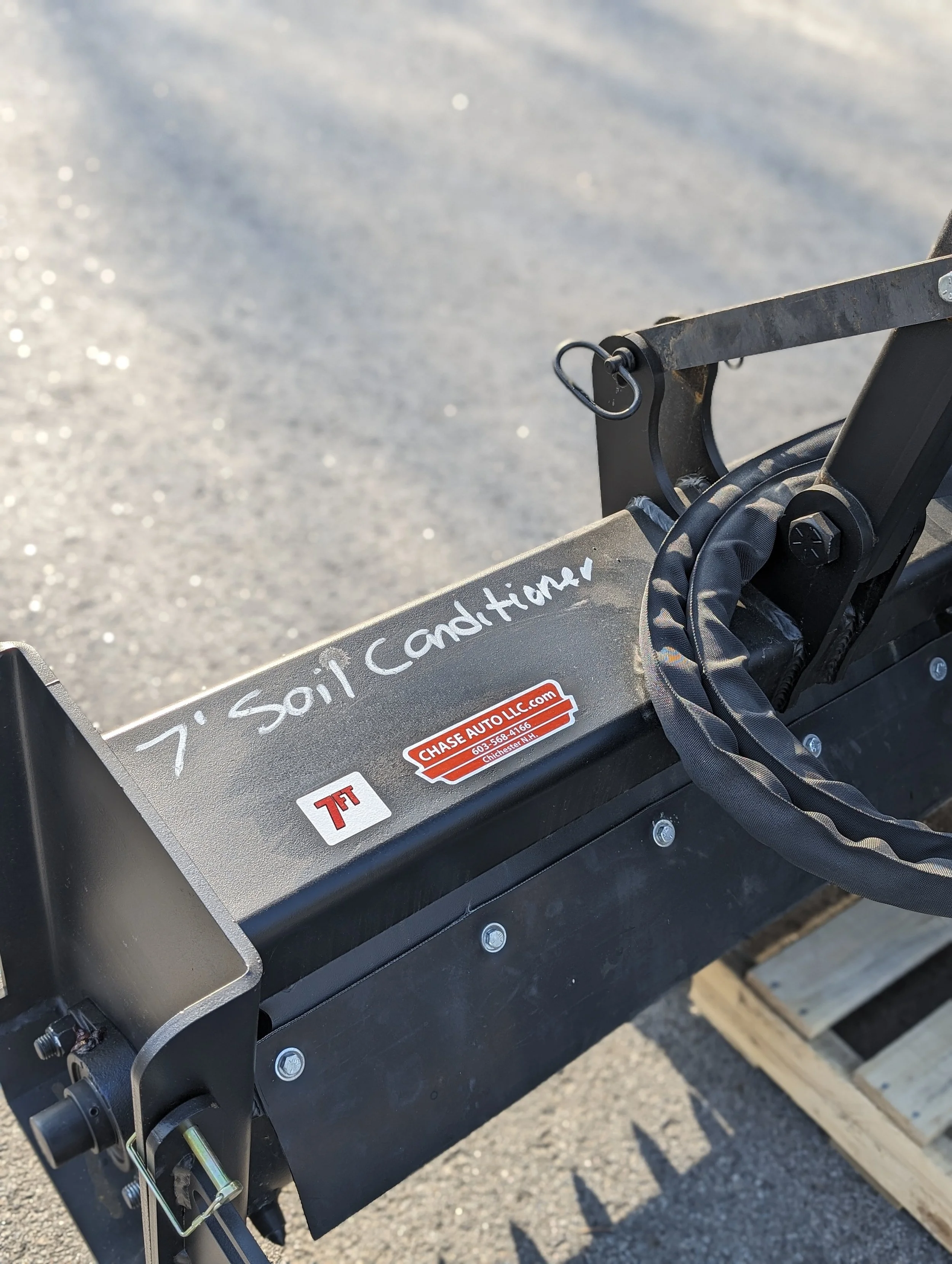 Jenkins Land Leveler with Scarifying Teeth — NH Skid Steer Attachments