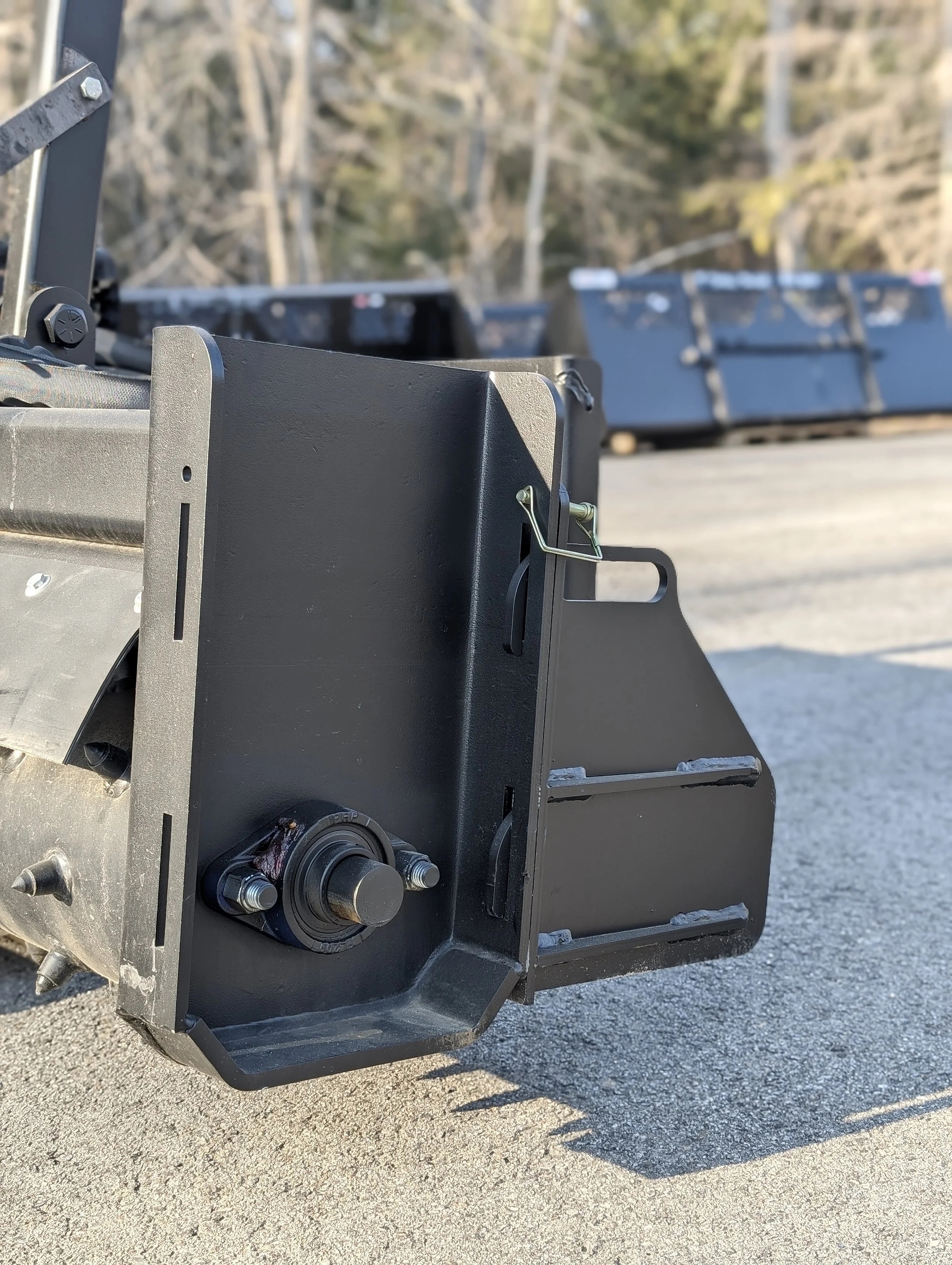 Jenkins Land Leveler with Scarifying Teeth — NH Skid Steer Attachments