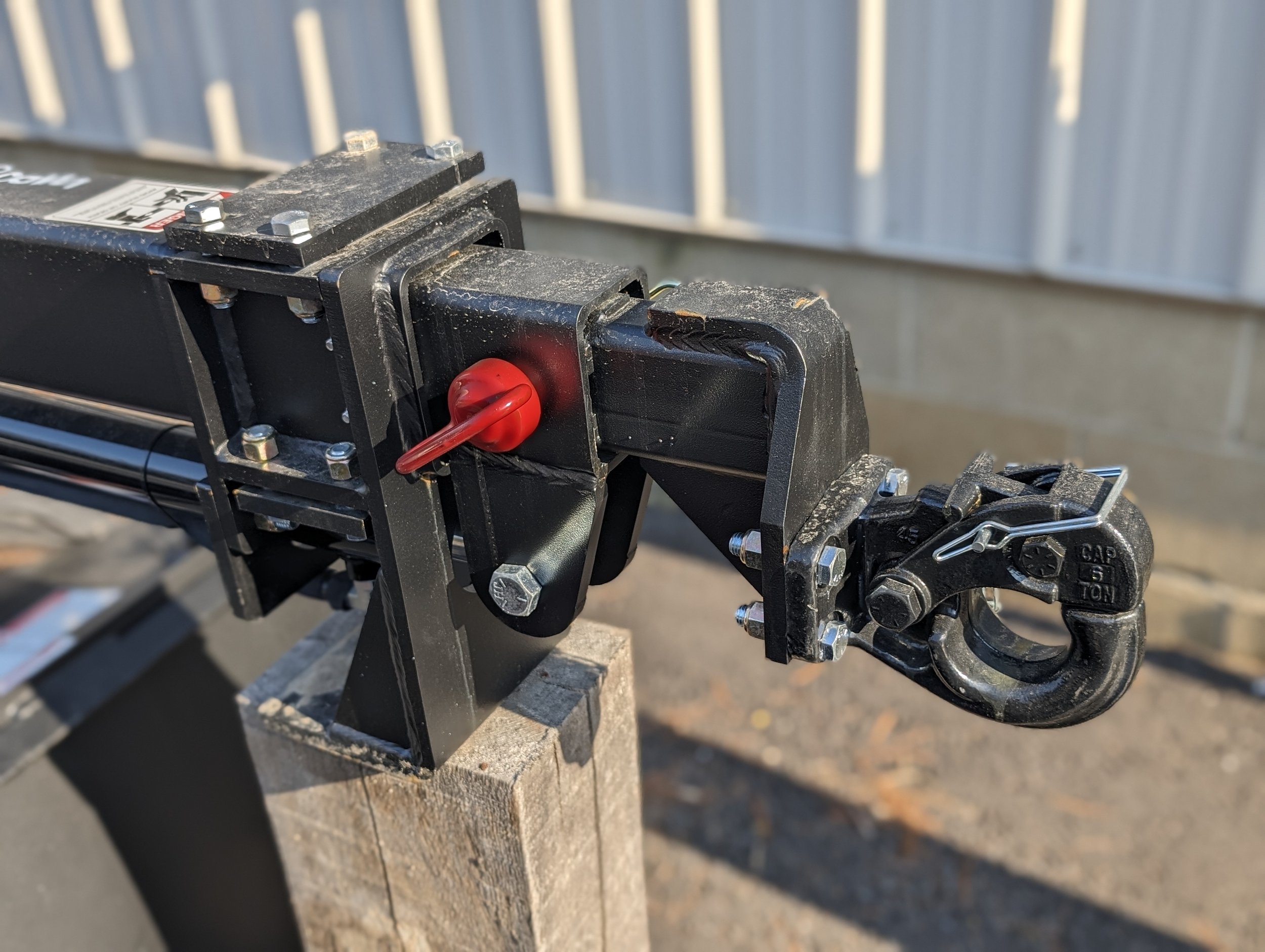 Jenkins Extendable Boom — NH Skid Steer Attachments