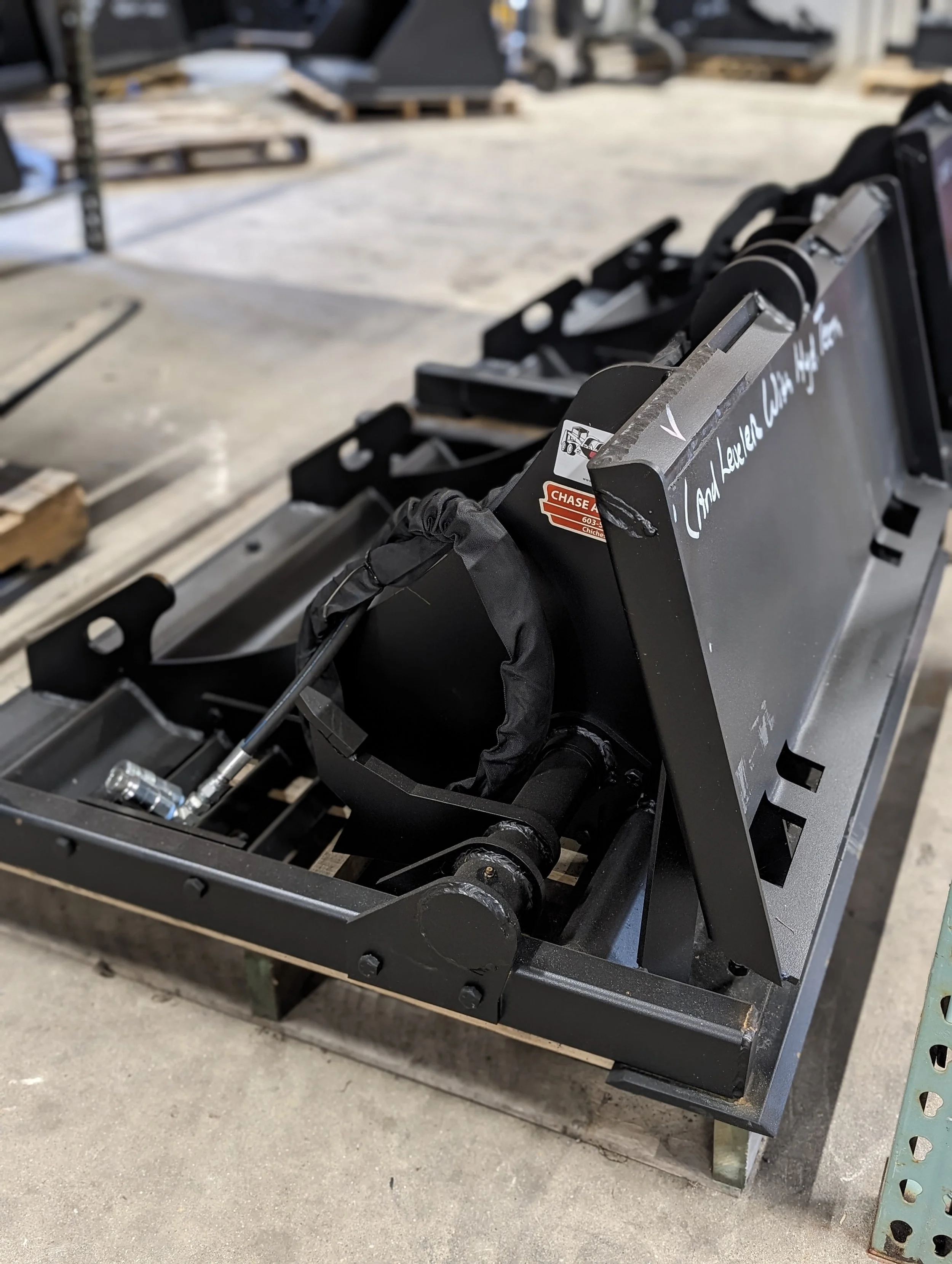 Jenkins Mini Land Leveler w/ Hydraulic Scarifying Teeth (48") — NH Skid ...